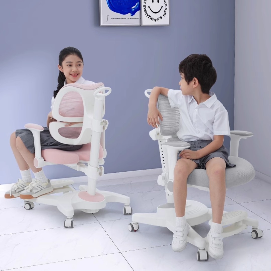 W02 Kids Ergonomic Study Chair-Blue - Youthopia Malaysia